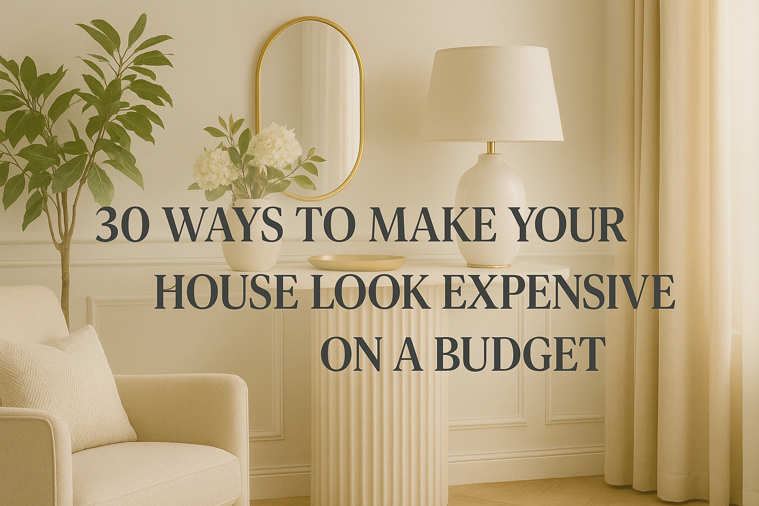 30 Ways to Make Your House Look Expensive on a Budget - Construction ...